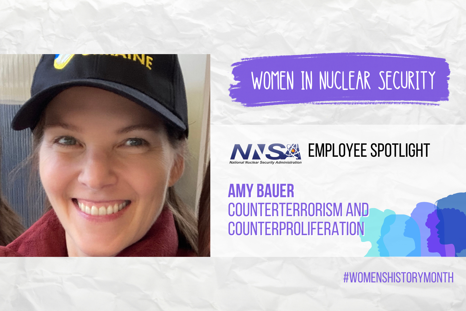 Women’s History Month Spotlight: Amy Bauer, Counterterrorism and Counterproliferation – PACA